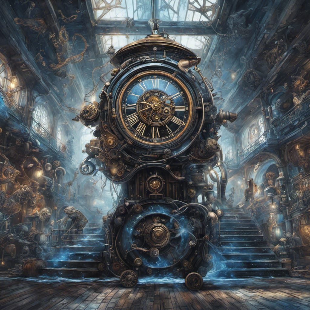 time machine II : r/nightcafe