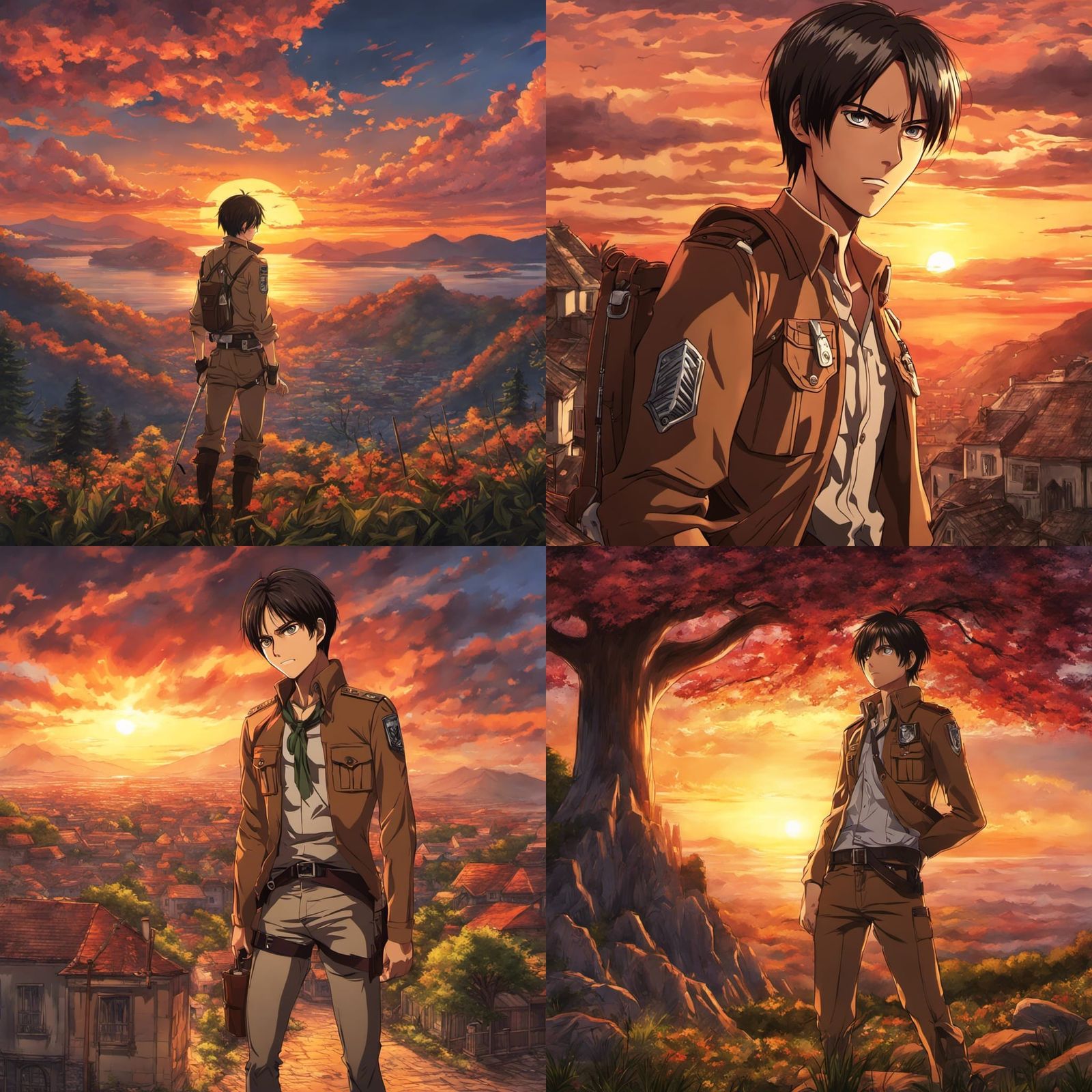 Eren Yeager - AI Generated Artwork - NightCafe Creator