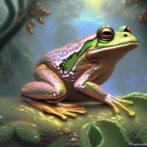 Frog - AI Generated Artwork - NightCafe Creator