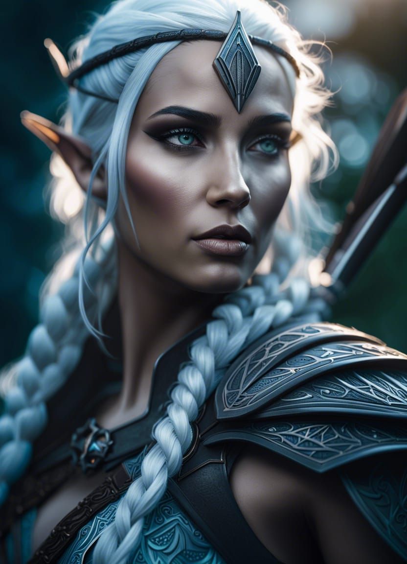 elven woman - AI Generated Artwork - NightCafe Creator