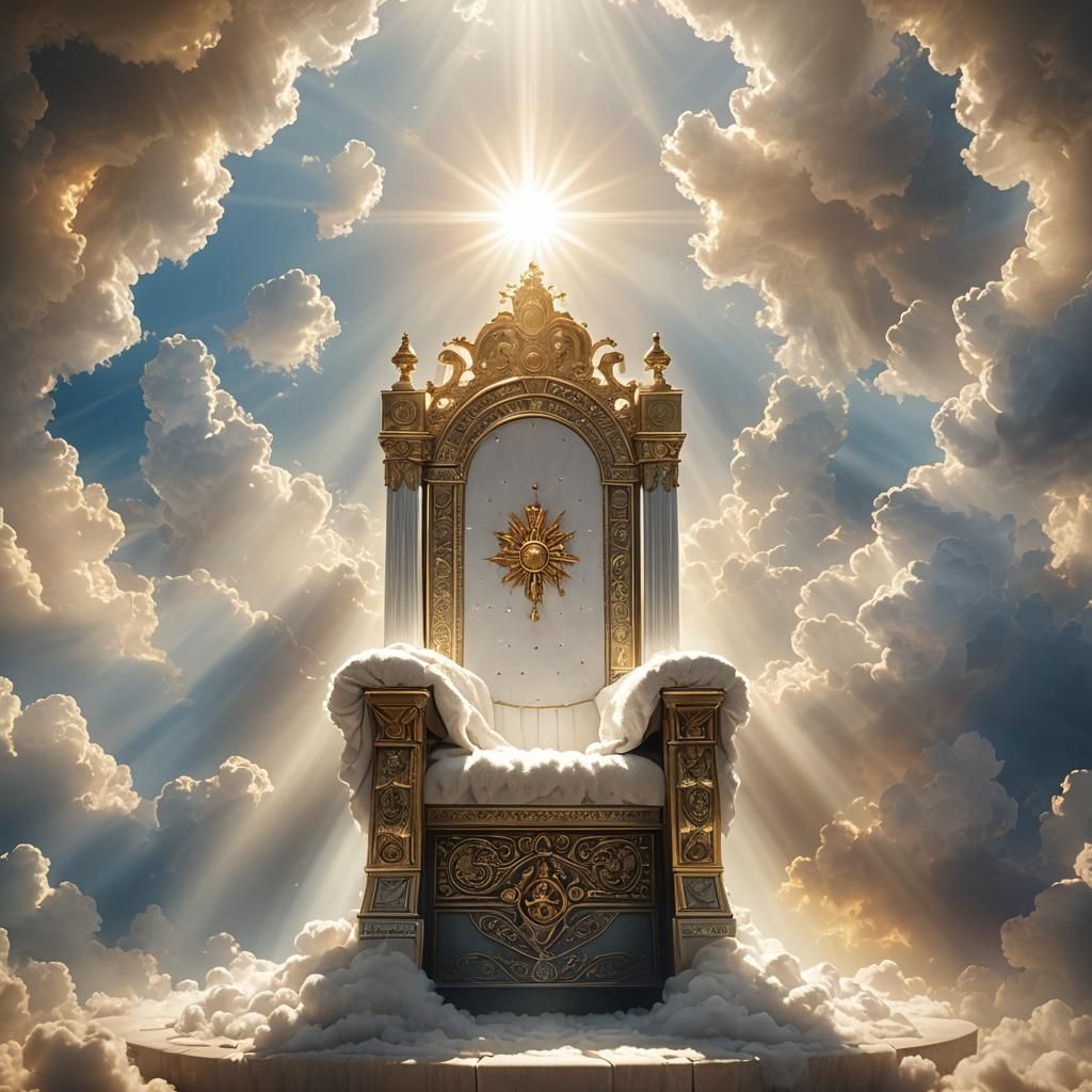 Throne In Heaven - AI Generated Artwork - NightCafe Creator