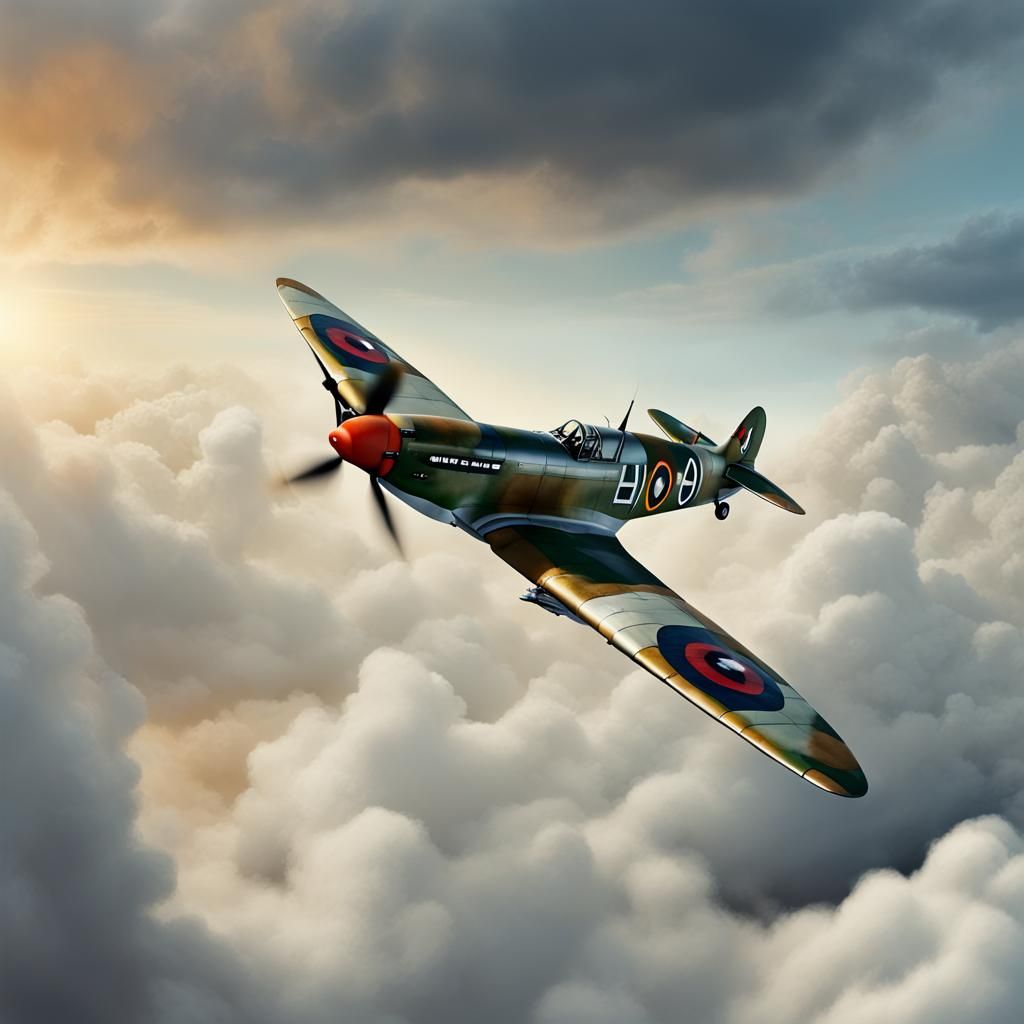 Spitfire - AI Generated Artwork - NightCafe Creator