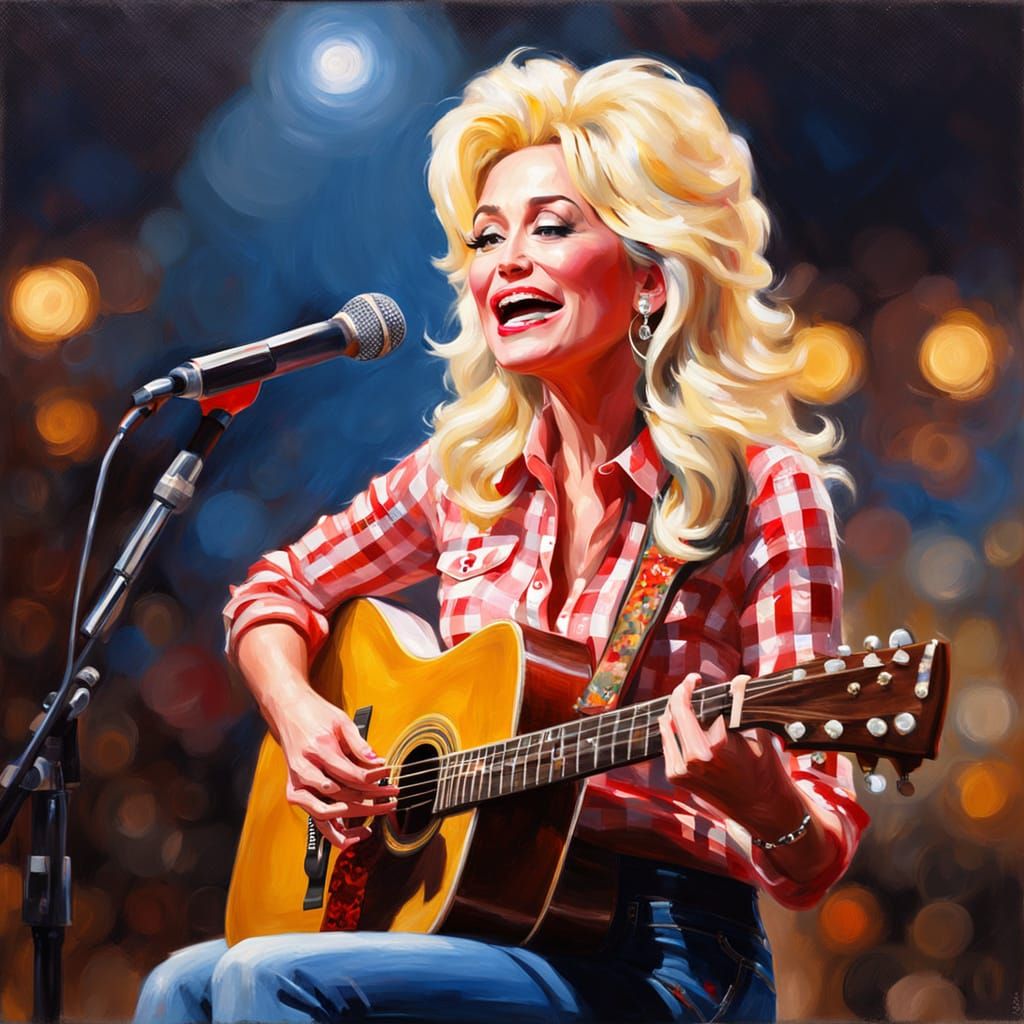 "Jolene. Jolene ..." - Sultry Country Singer Performs Acoust...