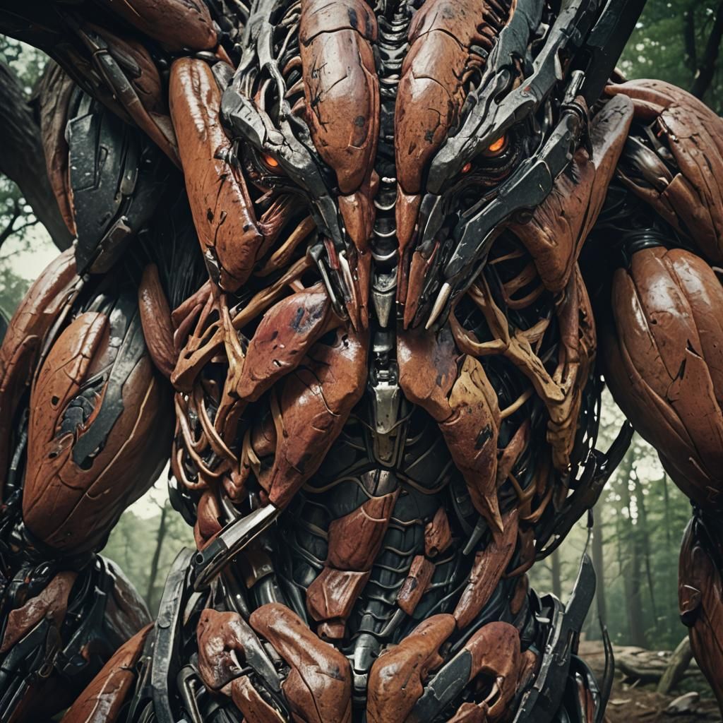 Formless mass of muscle aberration - AI Generated Artwork - NightCafe ...