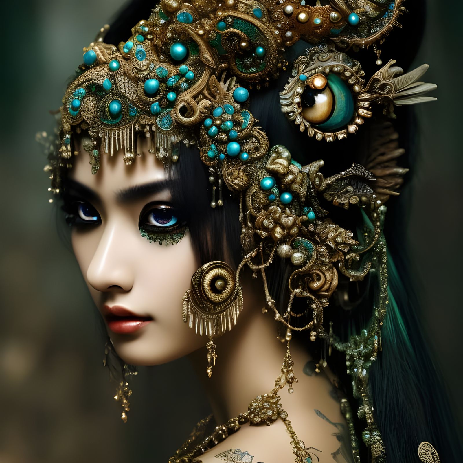 The water princess - AI Generated Artwork - NightCafe Creator