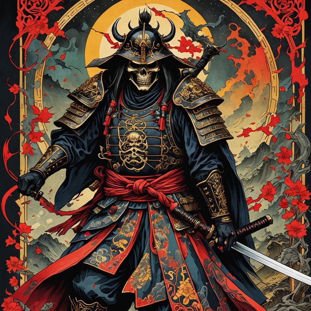 SAMURAI REAPER - AI Generated Artwork - NightCafe Creator