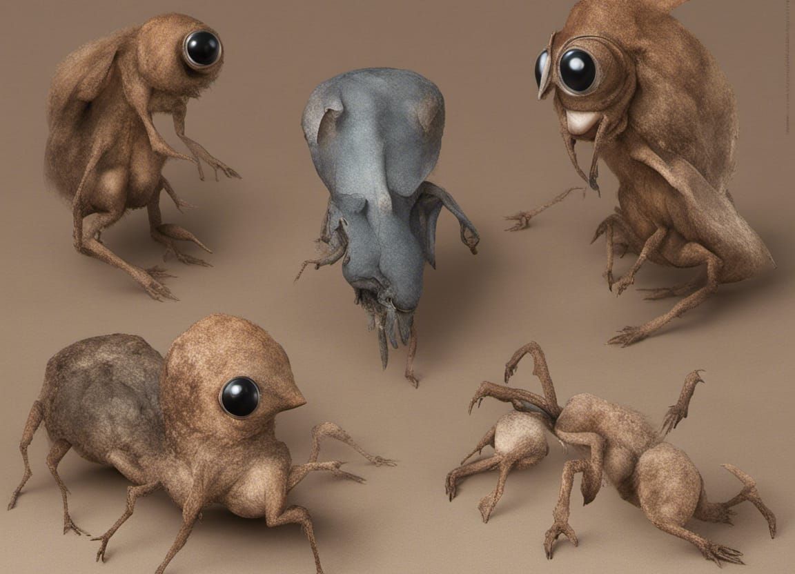 hybrid peoplebugs by artist "bagworm";character design by artist ...
