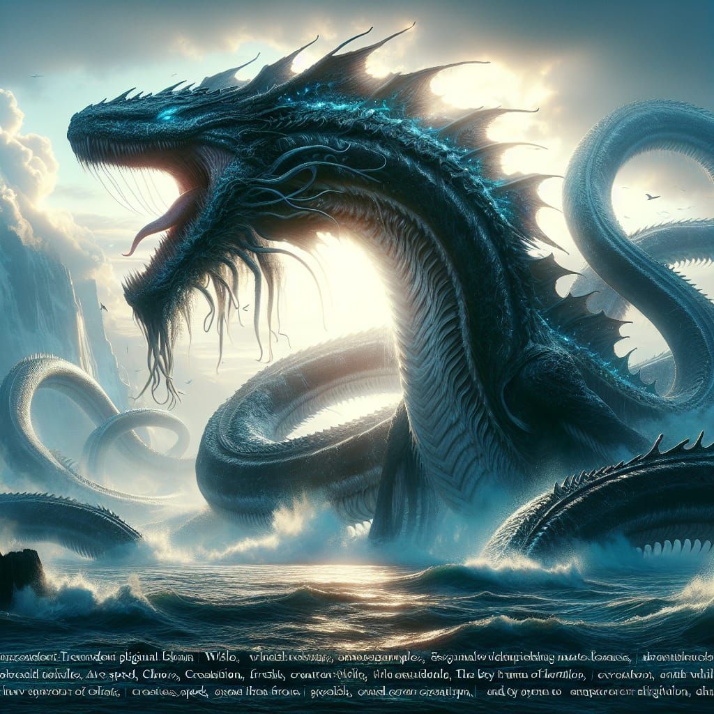 Behold the Leviathan of Biblical Mythology