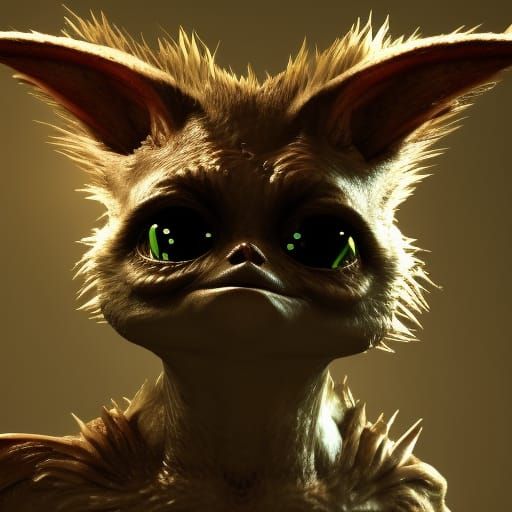 Gremlins Portrait 3D Game Cinematic Feel, Epic 3D Videogame Graphics ...