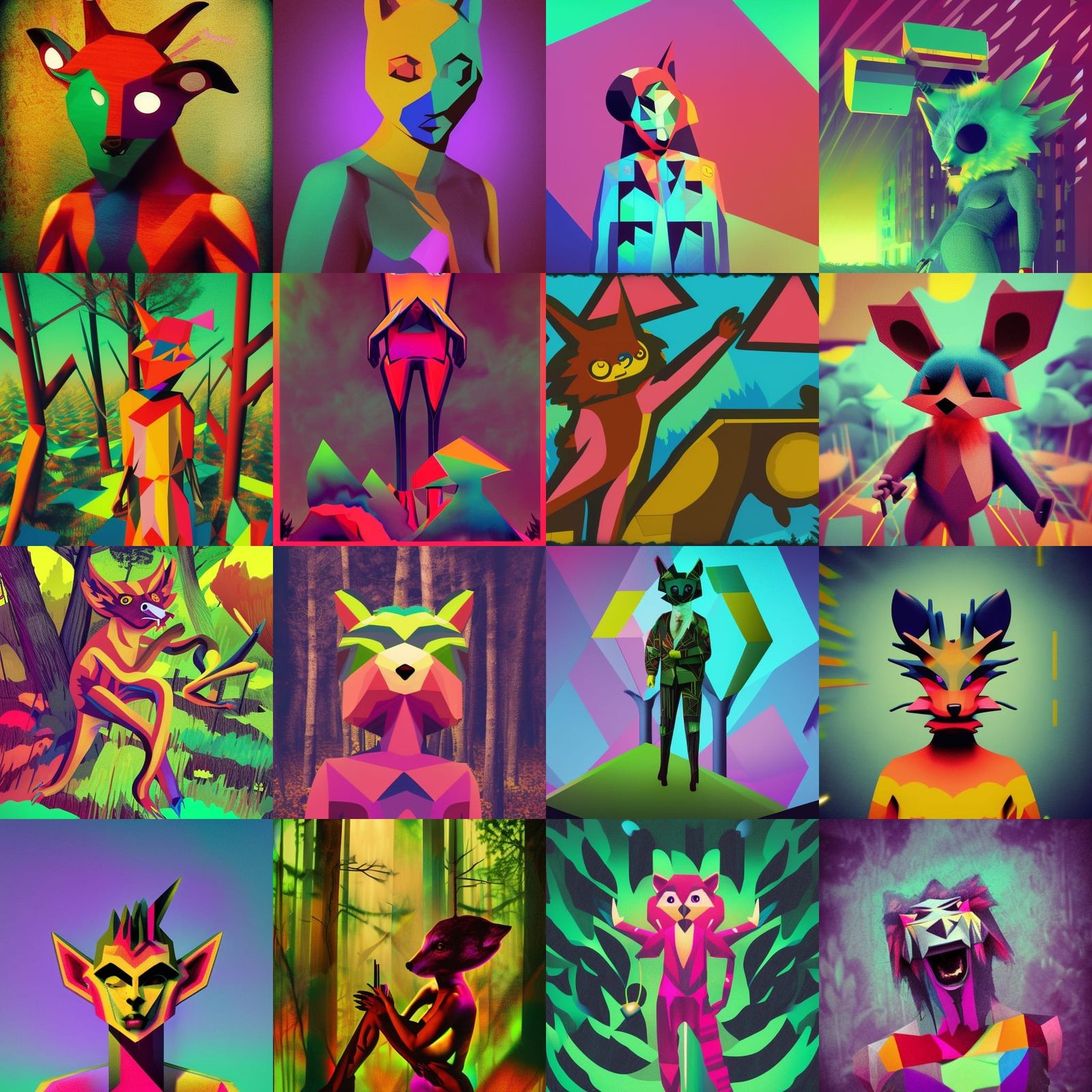 Alien Creatures Test - AI Generated Artwork - NightCafe Creator