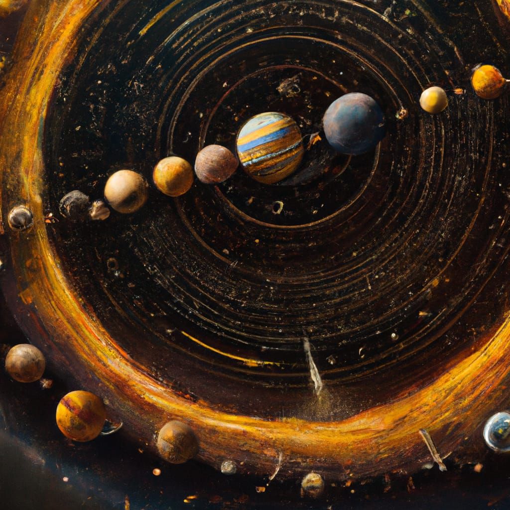 Solar System - AI Generated Artwork - NightCafe Creator