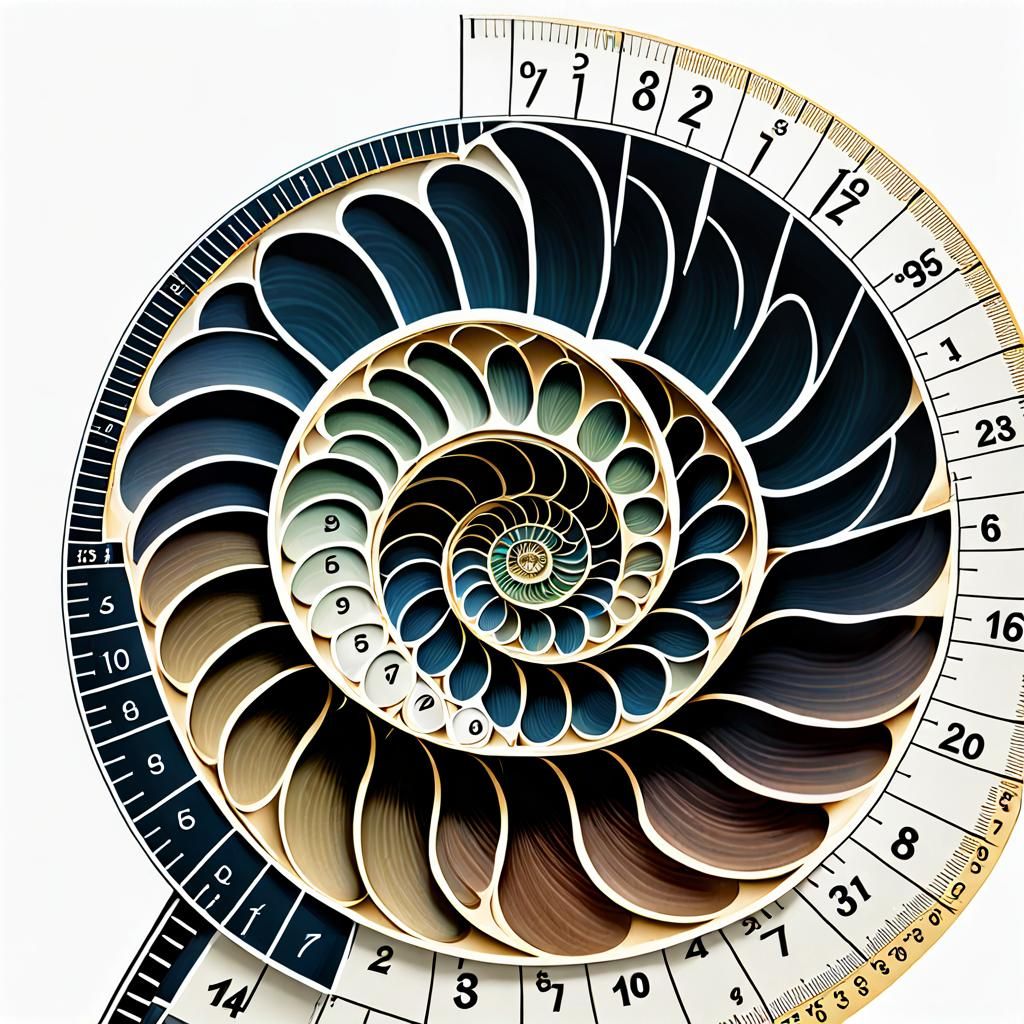 Fibonacci Numbers - AI Generated Artwork - NightCafe Creator