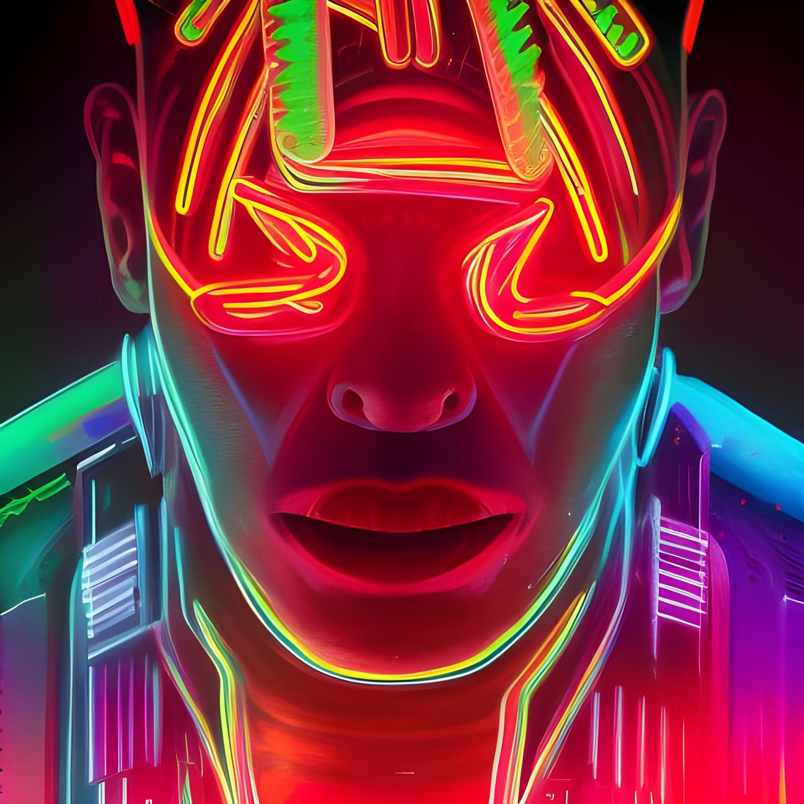 Shiny Shades - AI Generated Artwork - NightCafe Creator