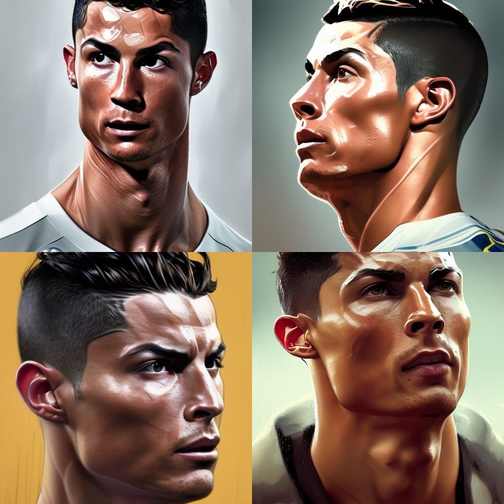 cristiano ronaldo - AI Generated Artwork - NightCafe Creator