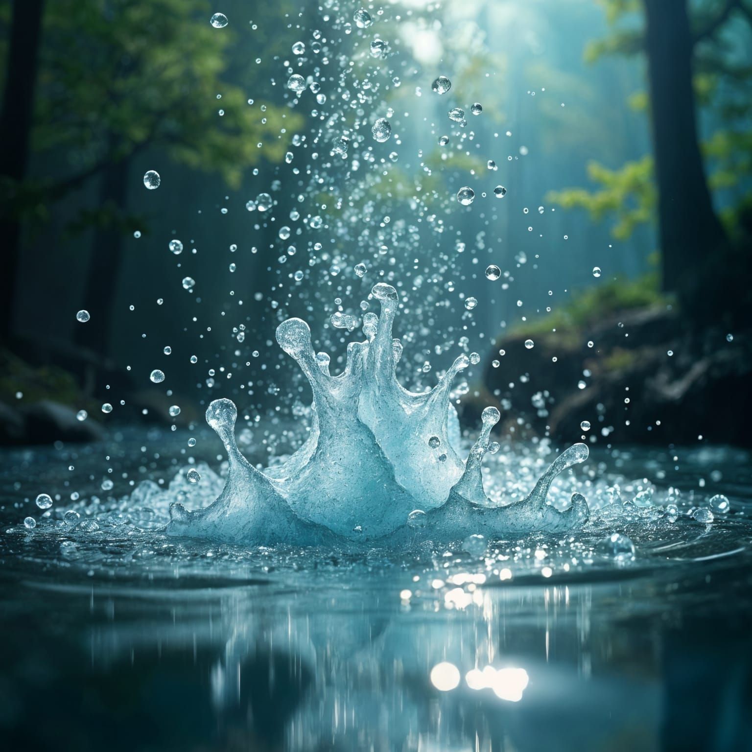 Crystal water - Crystal water