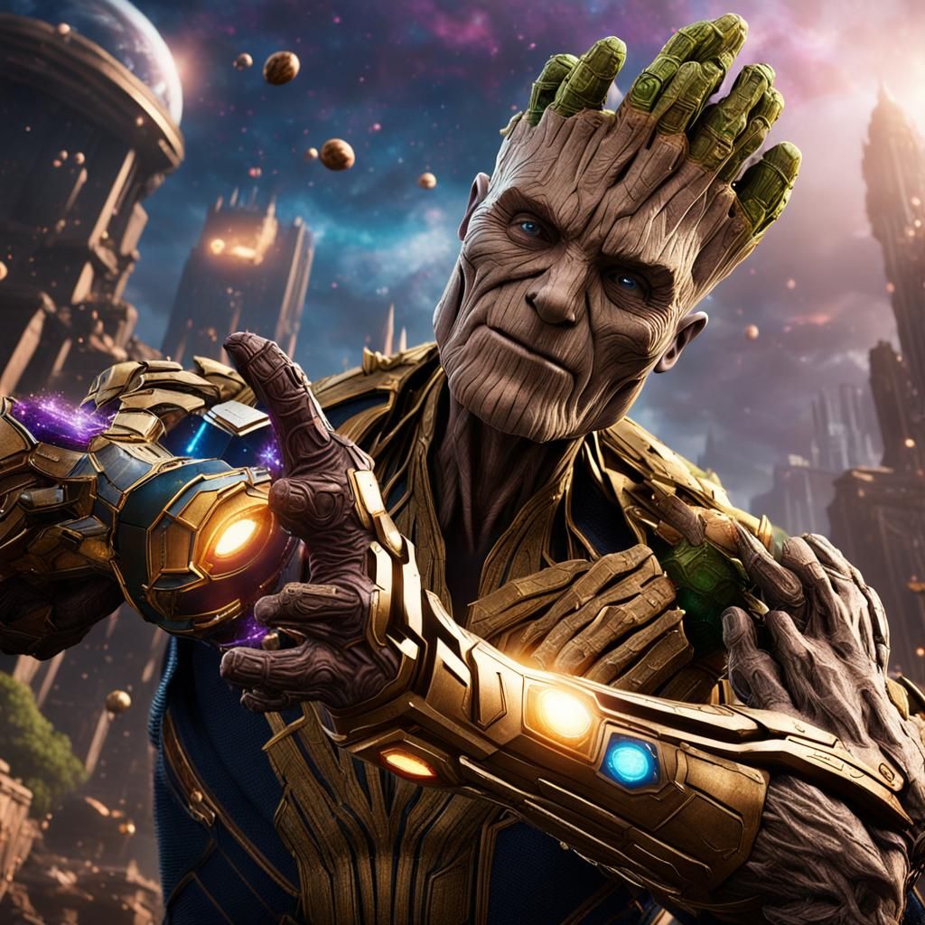 I'm Groot. - AI Generated Artwork - NightCafe Creator