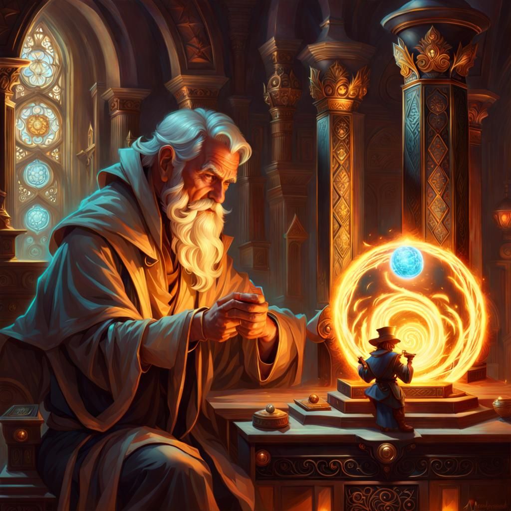 Wizard - AI Generated Artwork - NightCafe Creator