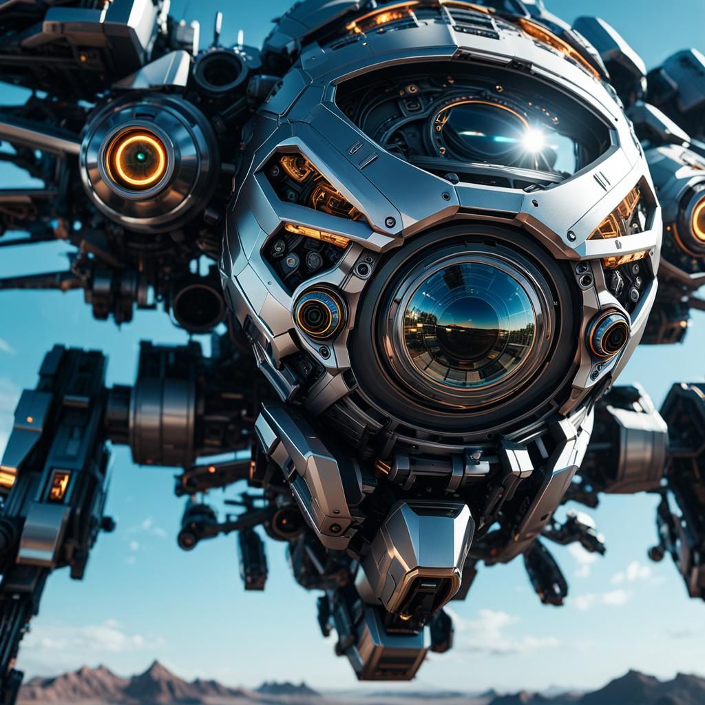 Mech - AI Generated Artwork - NightCafe Creator