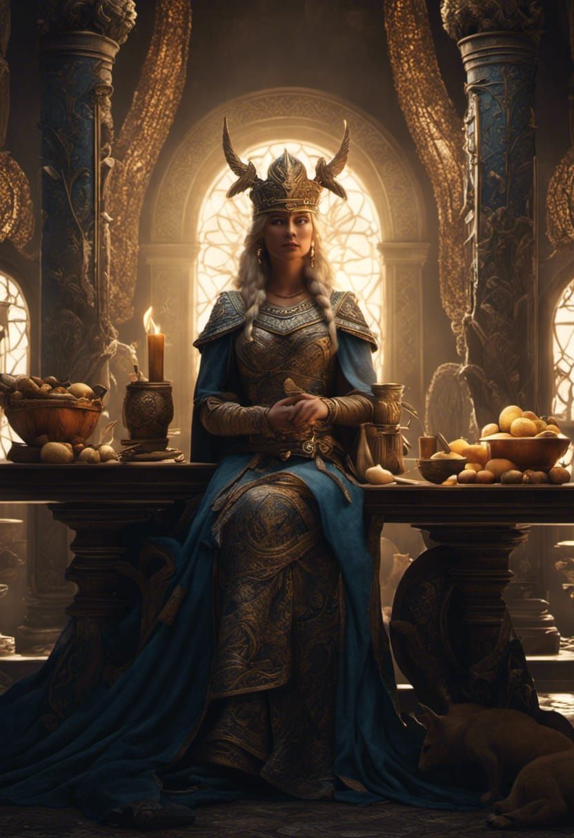 Frigg - AI Generated Artwork - NightCafe Creator