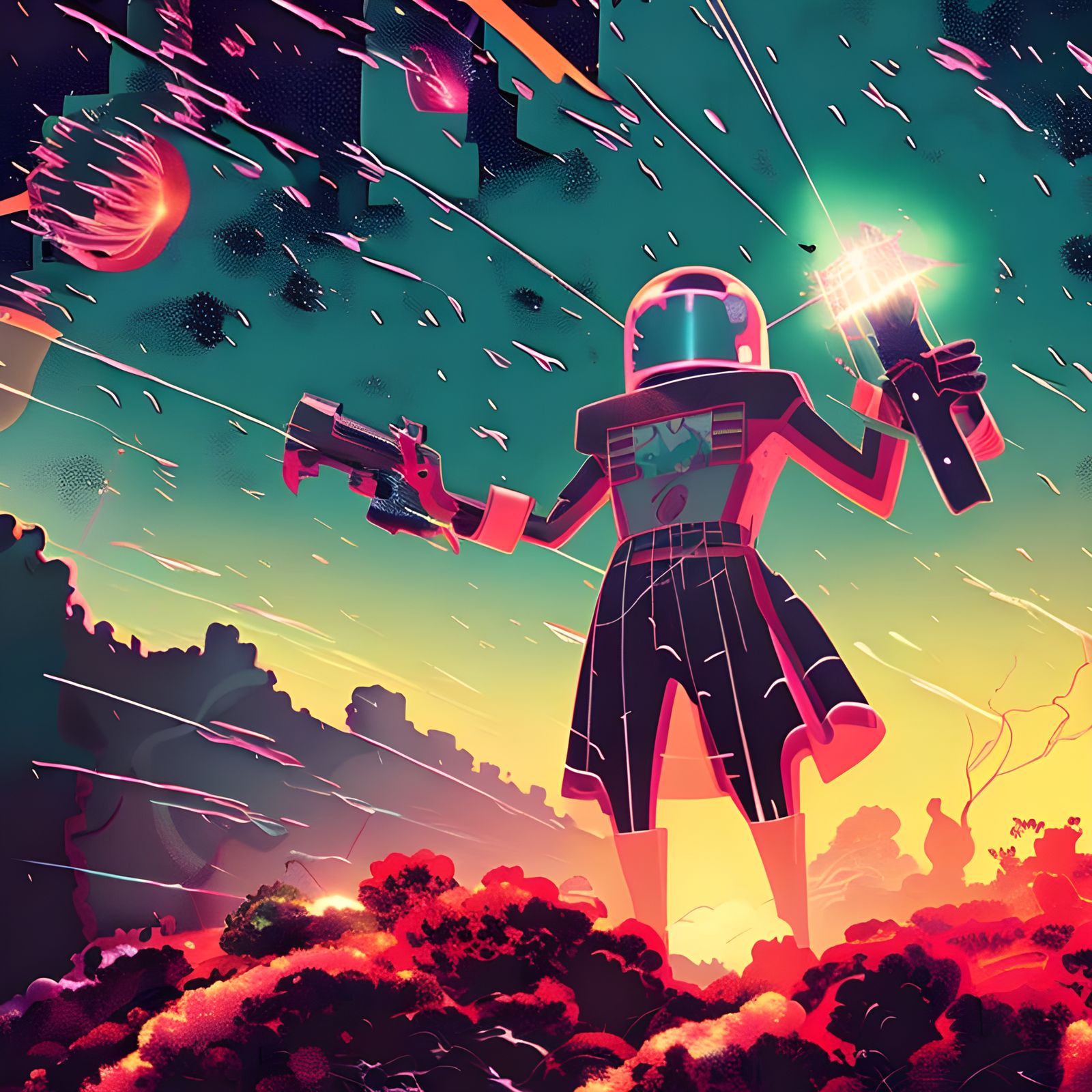 Space Marauder - AI Generated Artwork - NightCafe Creator