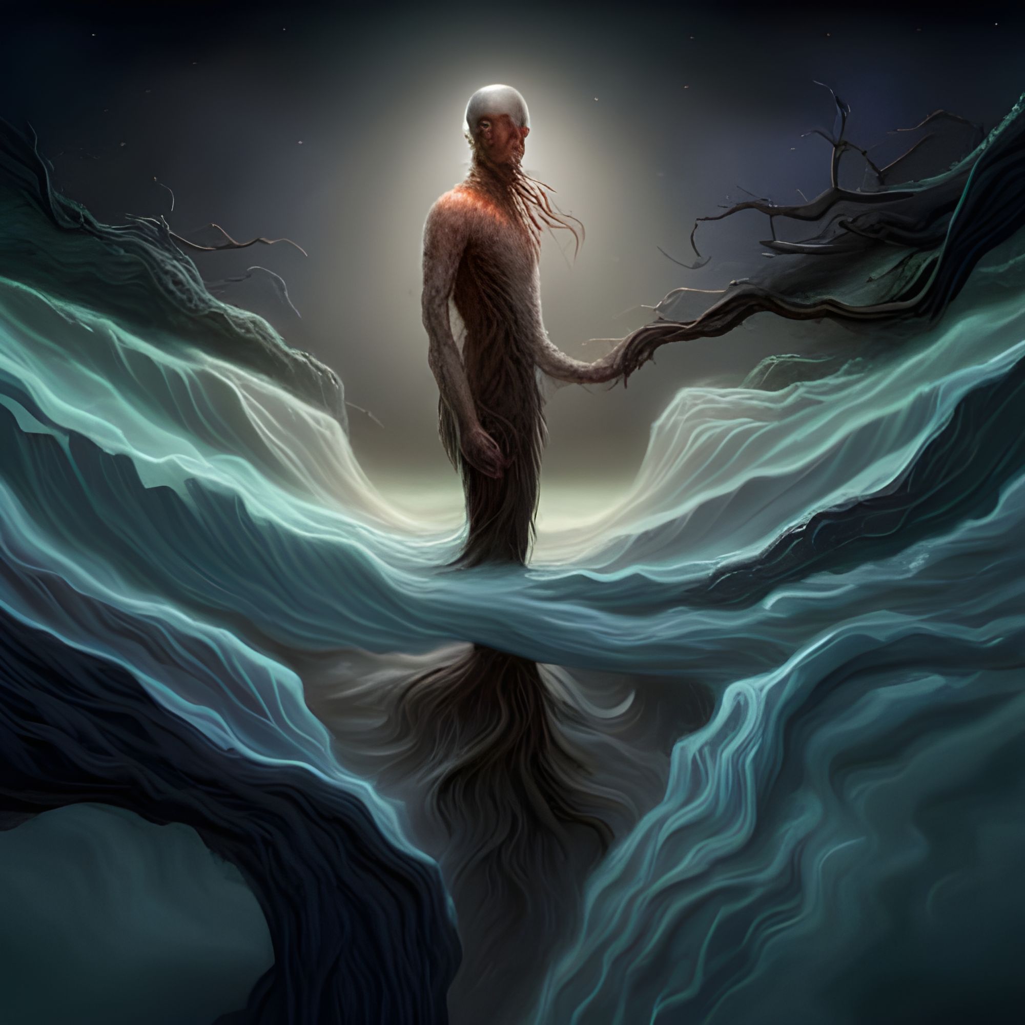 And we're connected, but it can be very alienating. (Rami Malek) : r/nightcafe