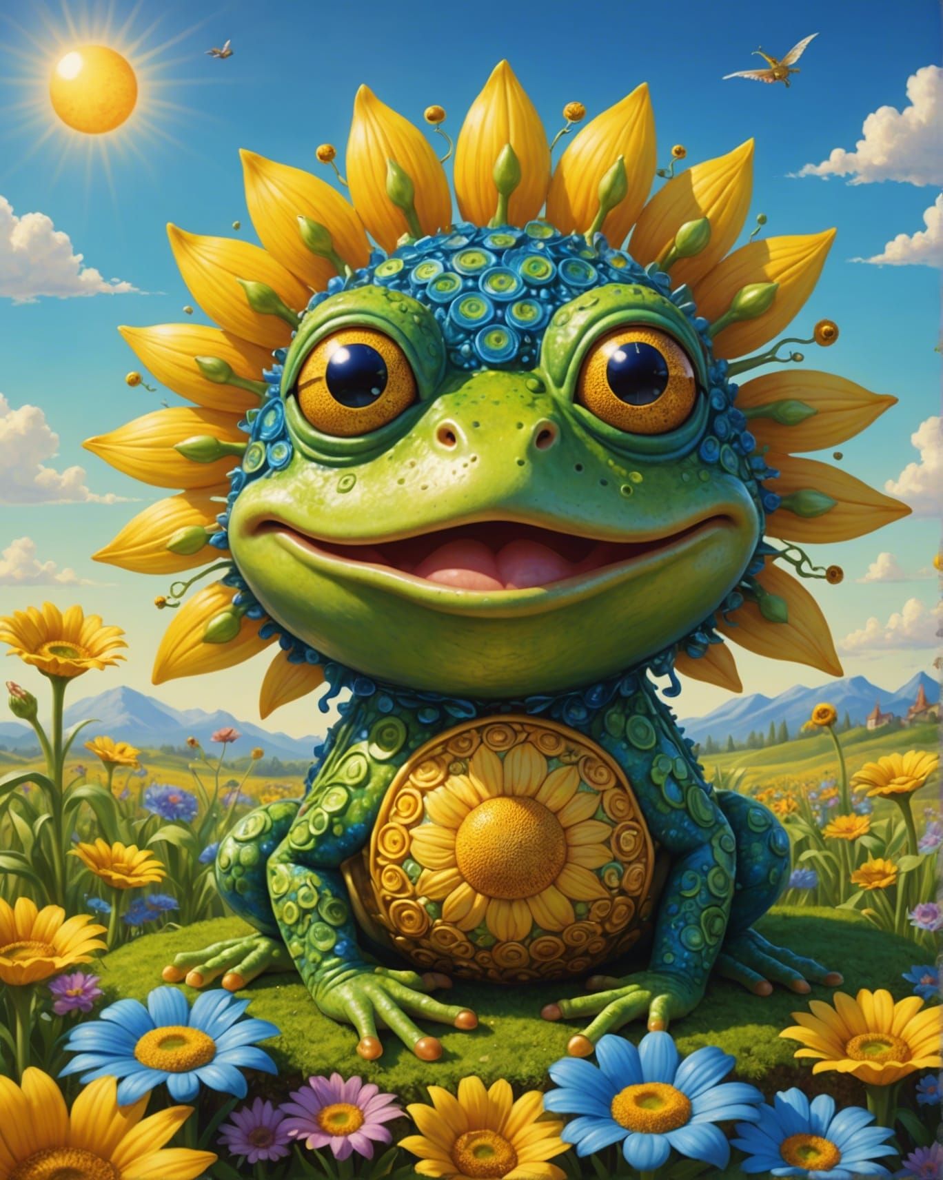 Frog - AI Generated Artwork - NightCafe Creator