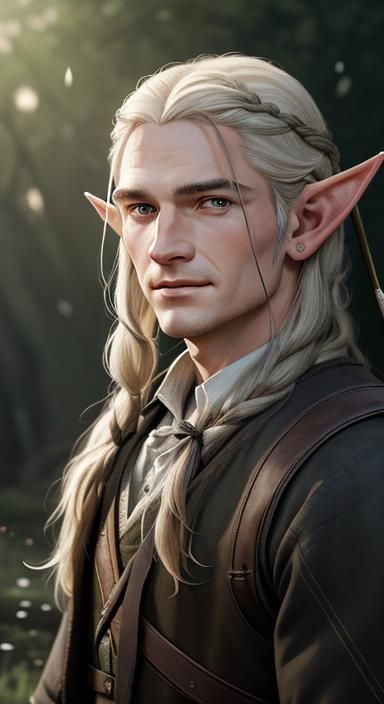 Legolas - AI Generated Artwork - NightCafe Creator