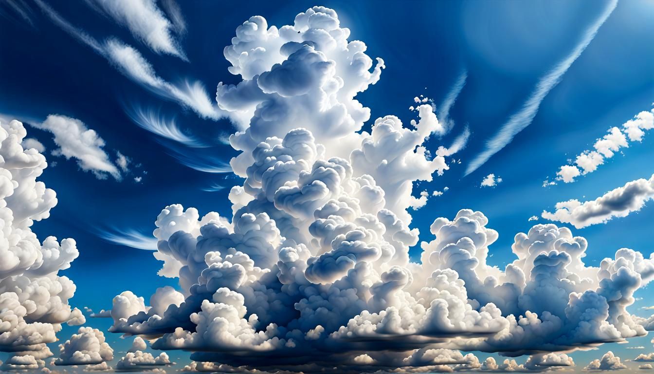 Cloudscape - AI Generated Artwork - NightCafe Creator
