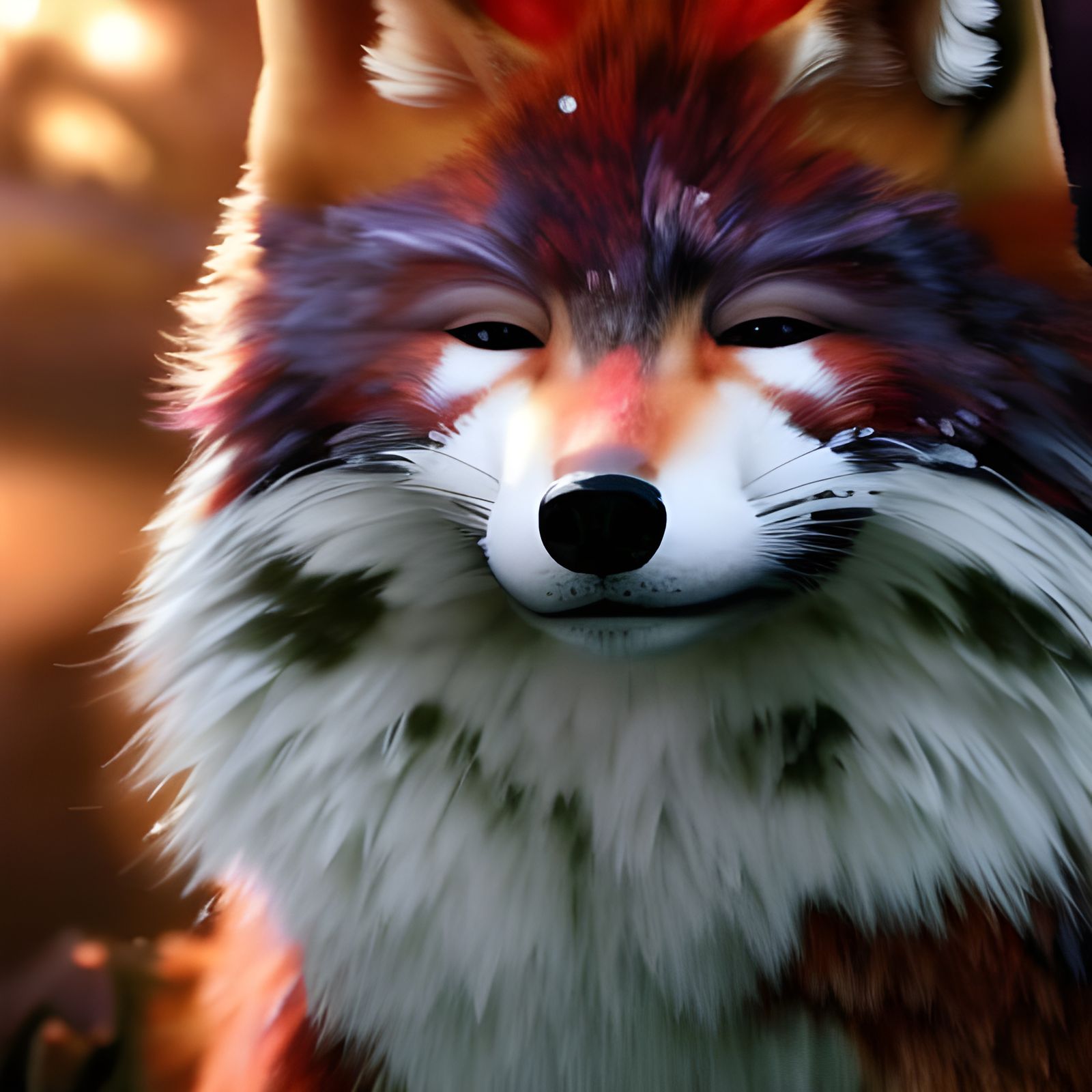 A Wise Fox - AI Generated Artwork - NightCafe Creator