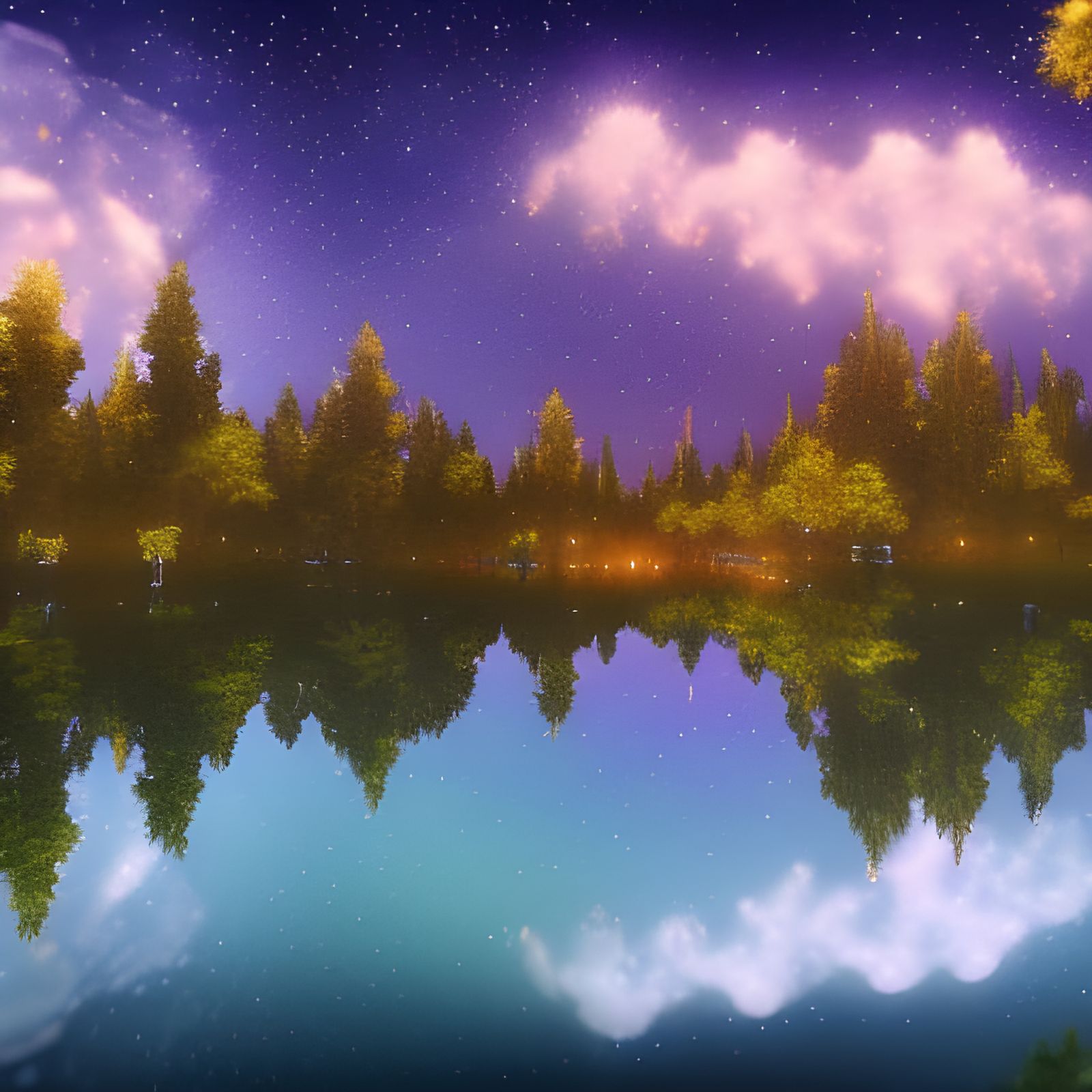 Starry Night - AI Generated Artwork - NightCafe Creator