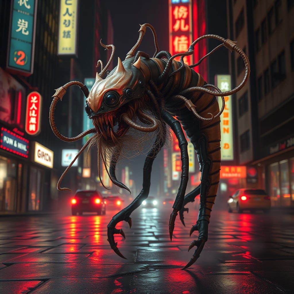 Howling Parasite AI - Twisted Biomechanical Parasite Emerges...