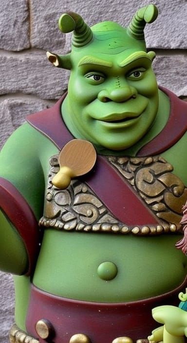Shrek - AI Generated Artwork - NightCafe Creator
