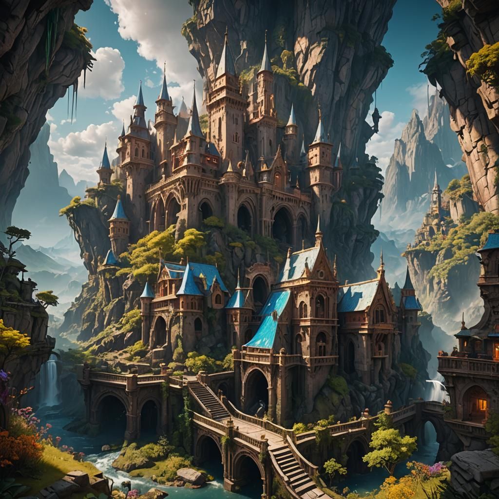 ﹒The Kingdom 🏰👑 - AI Generated Artwork - NightCafe Creator