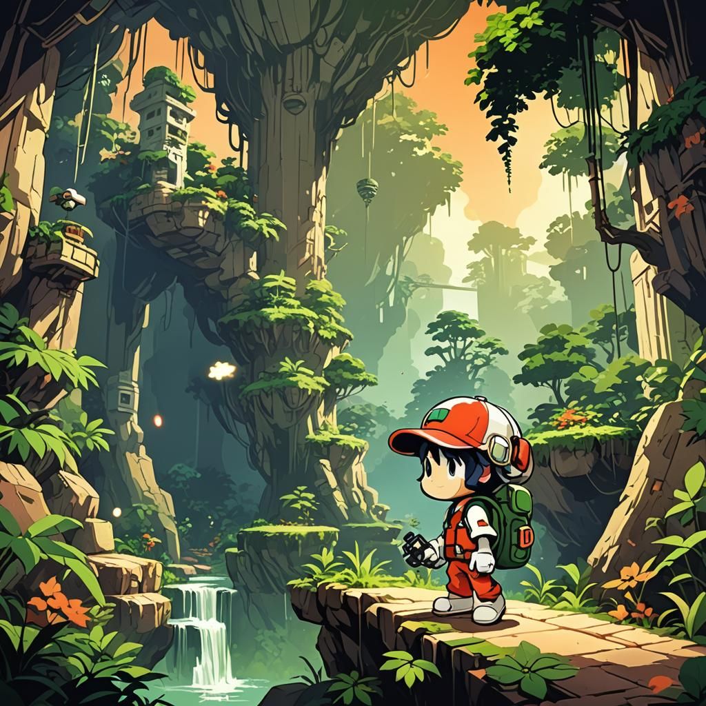 Quote from Cave Story adventuring in Plantation - AI Generated Artwork ...