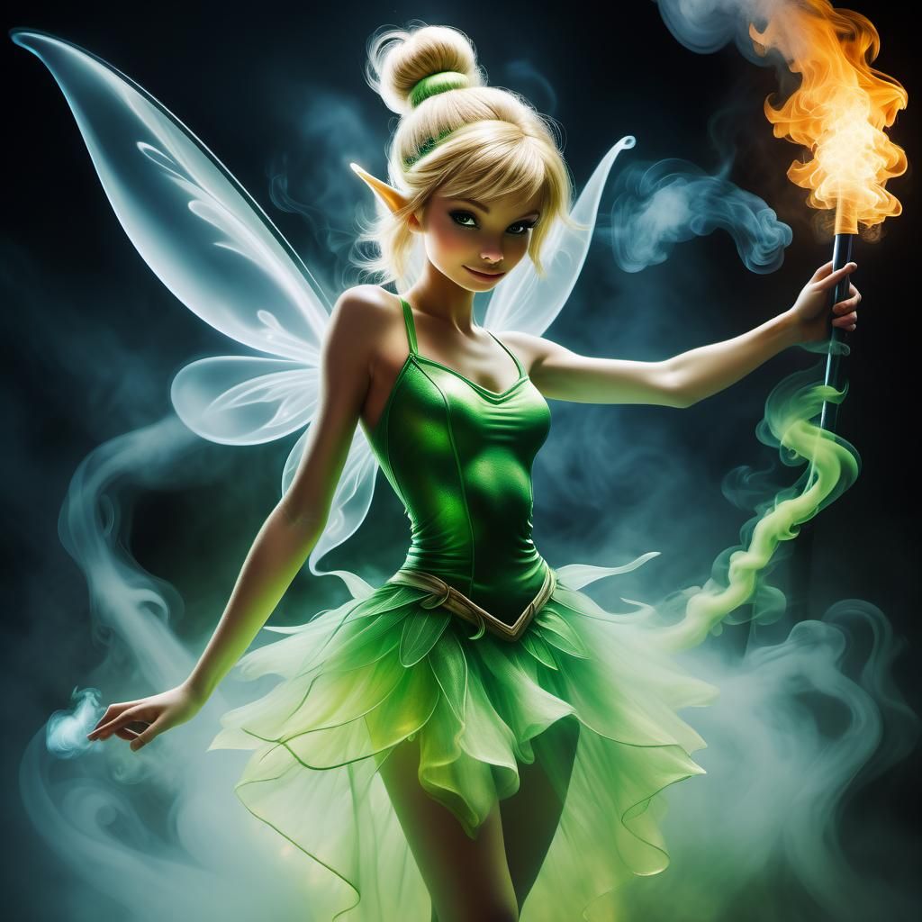 Tinkerbell in Smoke