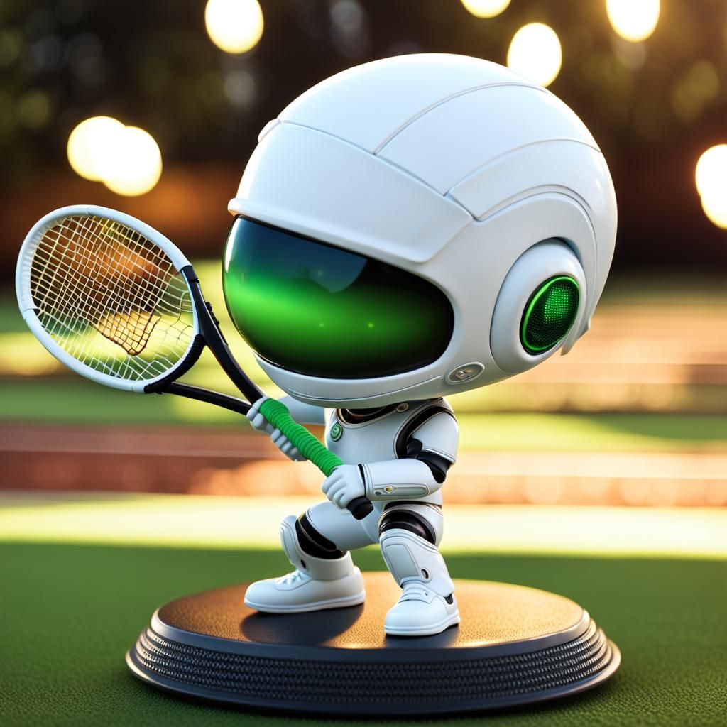 Tennis. - AI Generated Artwork - NightCafe Creator