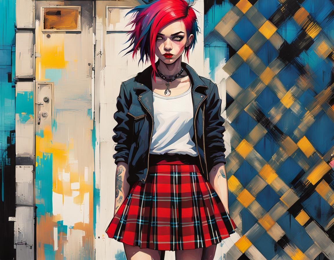 EMO plaid - AI Generated Artwork - NightCafe Creator
