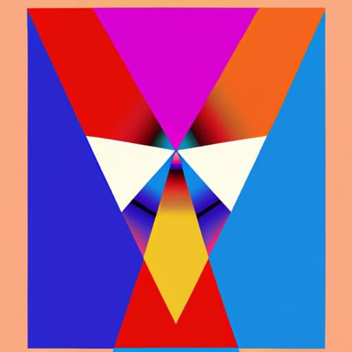 Apocalypse outside a window covered office with a man inside still ...