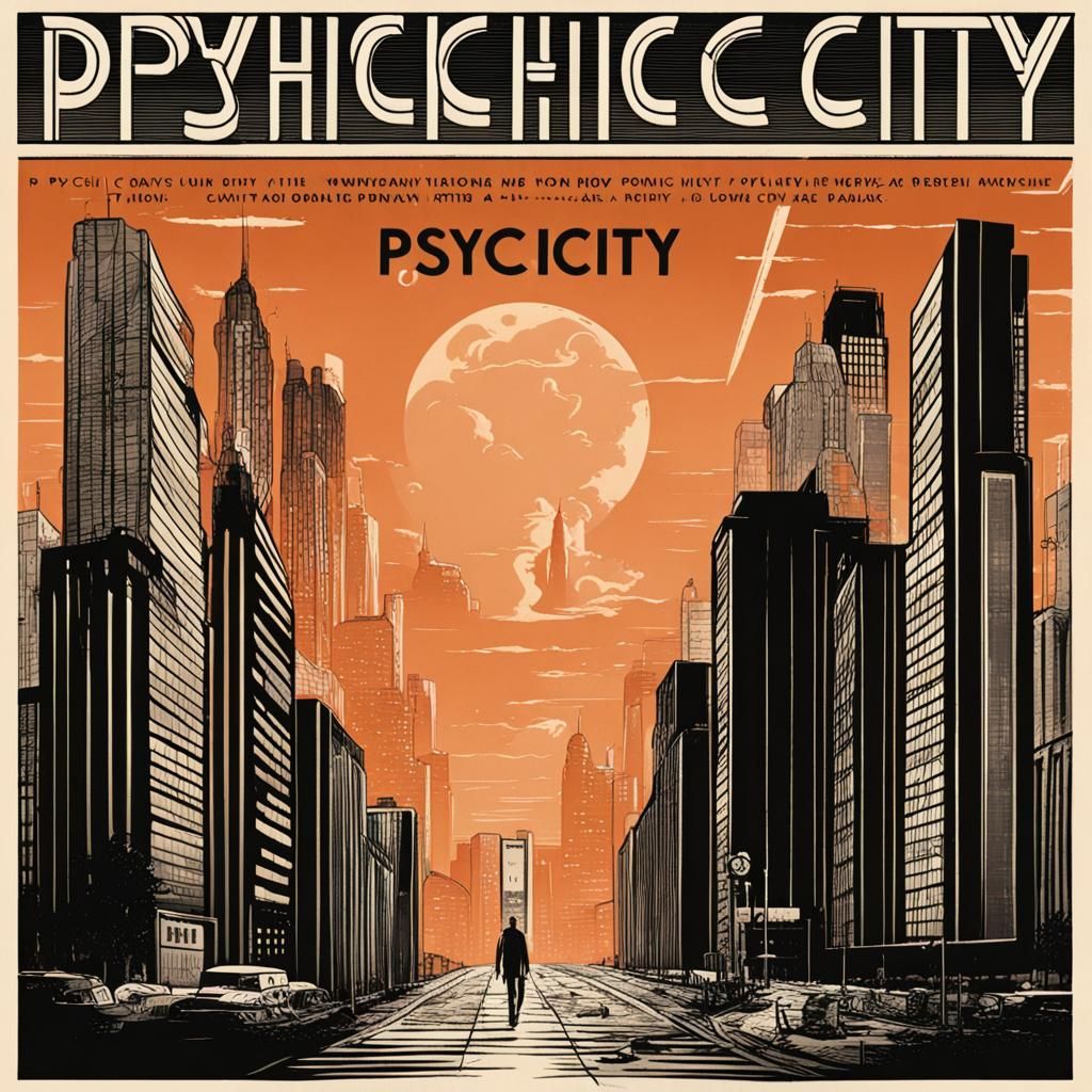 Psychic city - AI Generated Artwork - NightCafe Creator