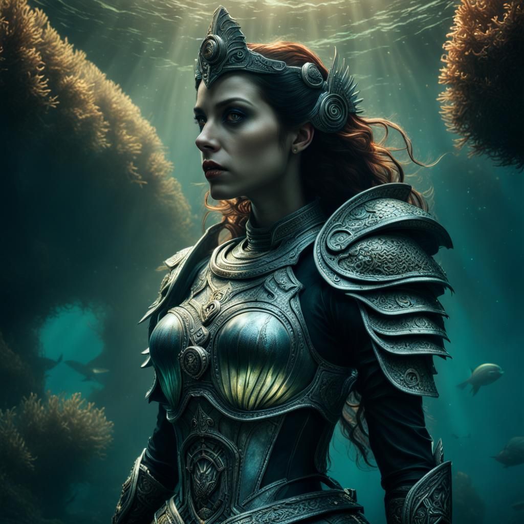 Ocean knight - AI Generated Artwork - NightCafe Creator