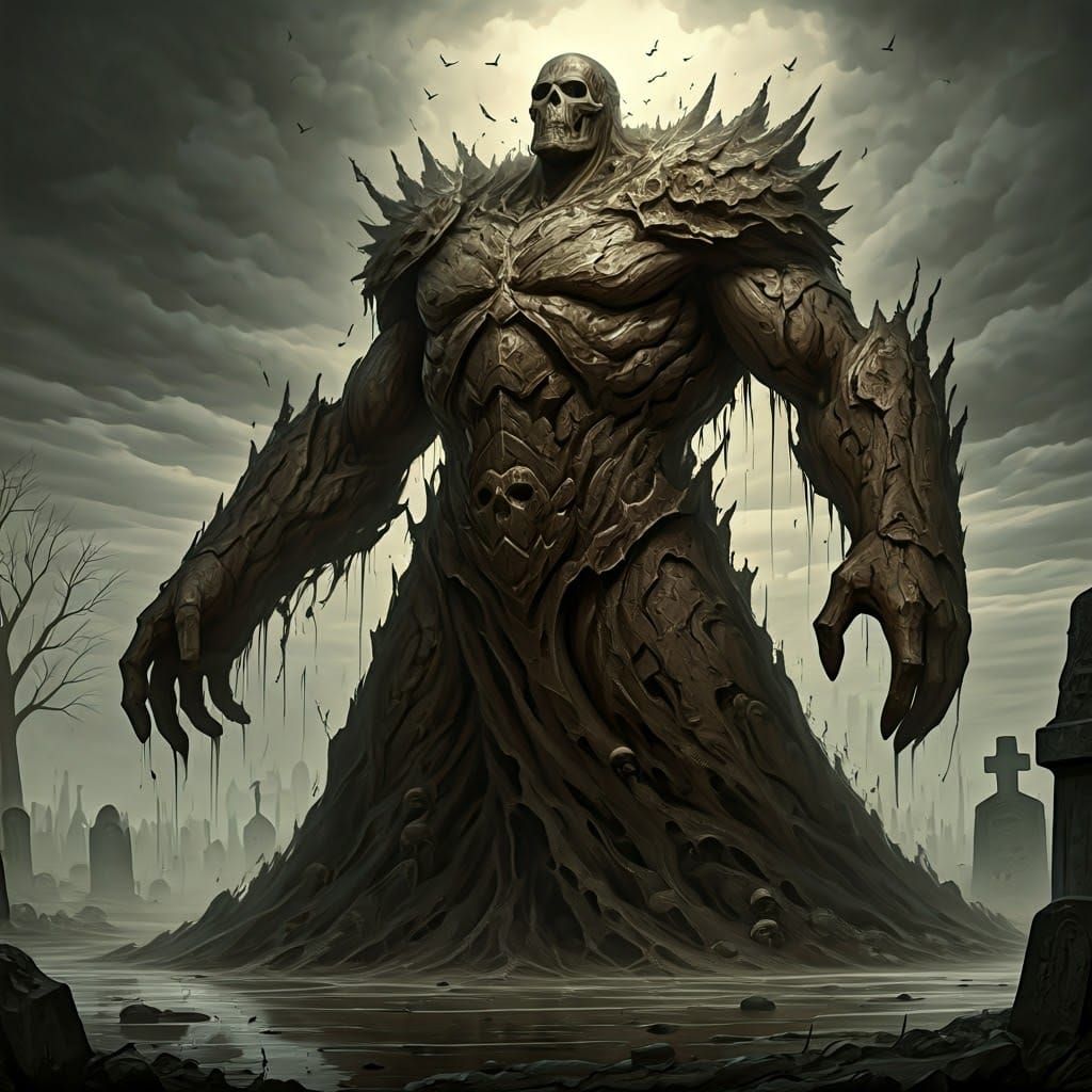 Avatar of the Grave v3 - Rise of the Dark Earth Elemental