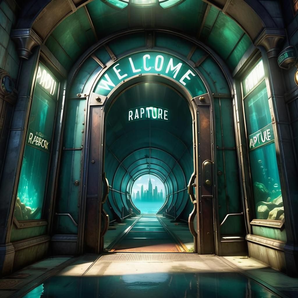 Welcome to the city of Rapture. Opportunity Awaits. - AI Generated ...