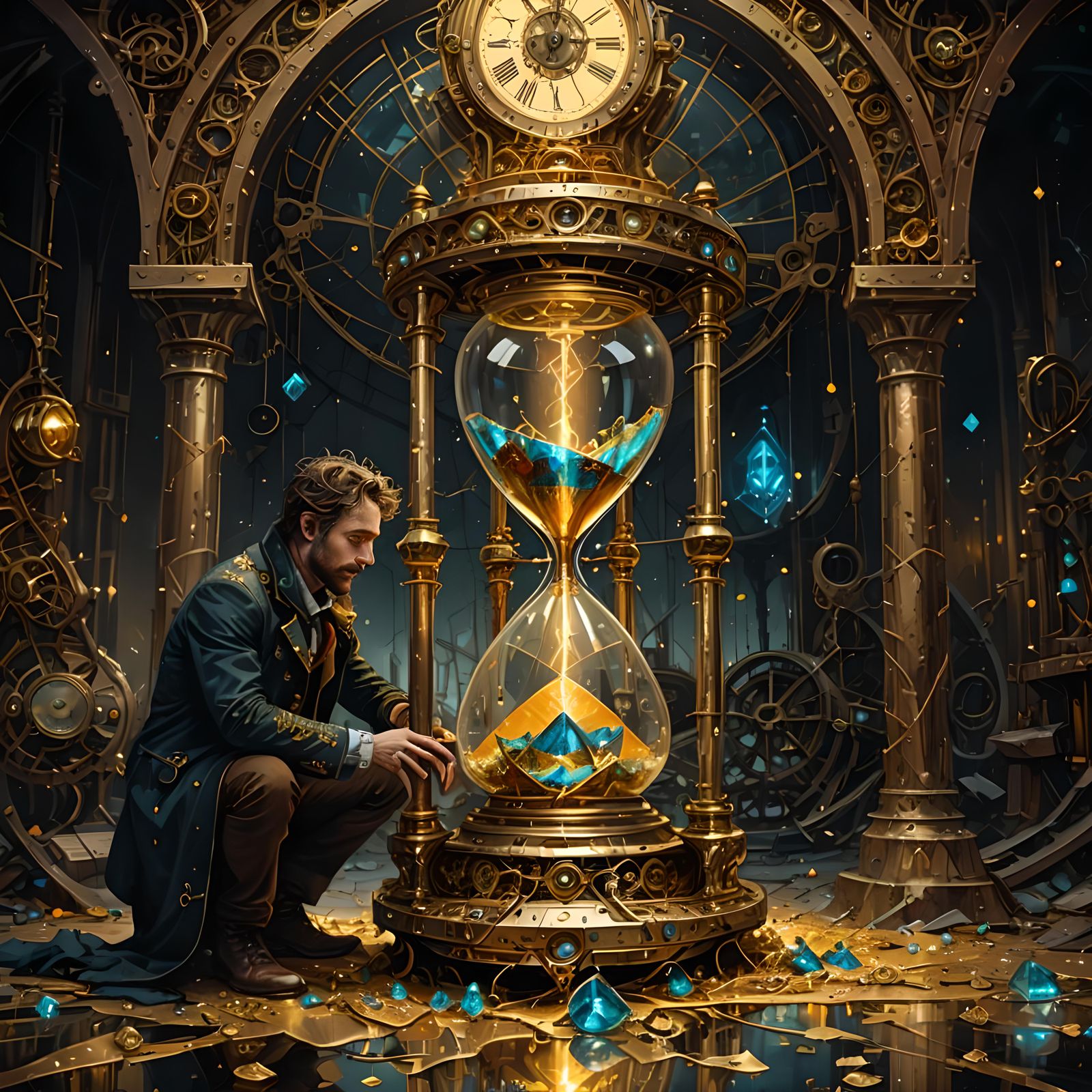 The Guardian of time - AI Generated Artwork - NightCafe Creator