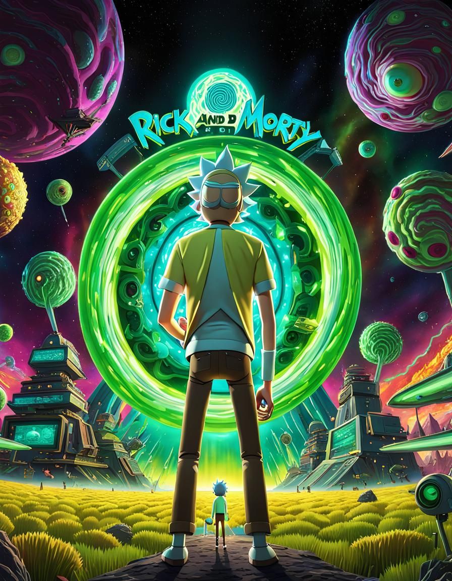 Rick and Morty - AI Generated Artwork - NightCafe Creator