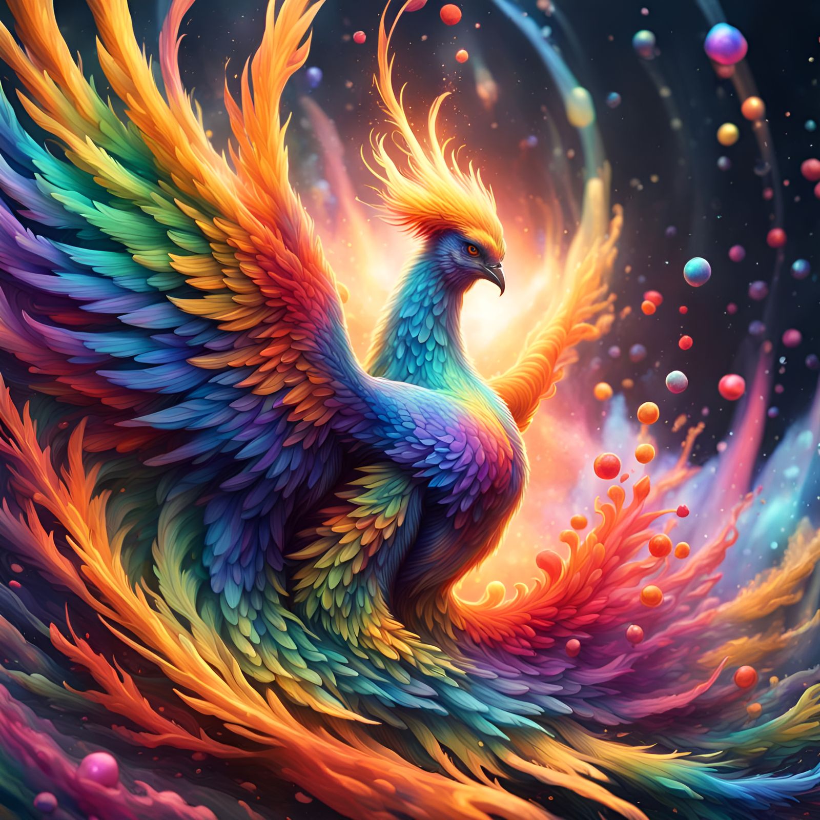 The phoenix within - AI Generated Artwork - NightCafe Creator