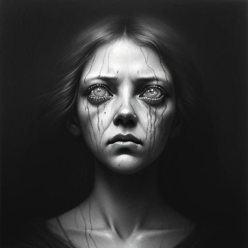 Confusion in her eyes that says it all She's lost control And she's ...