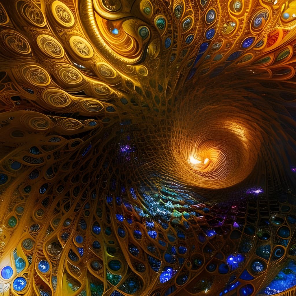 Abstract Design - AI Generated Artwork - NightCafe Creator