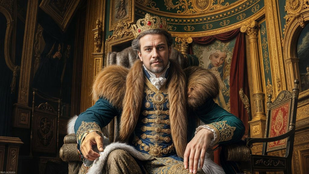 Tsar - Tsar in Regal Oil Painting Style