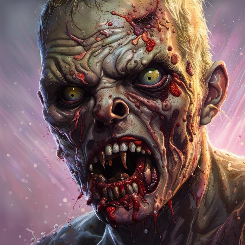 Zombie - AI Generated Artwork - NightCafe Creator