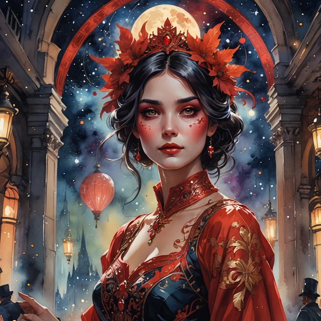 Masquerade v3 - AI Generated Artwork - NightCafe Creator